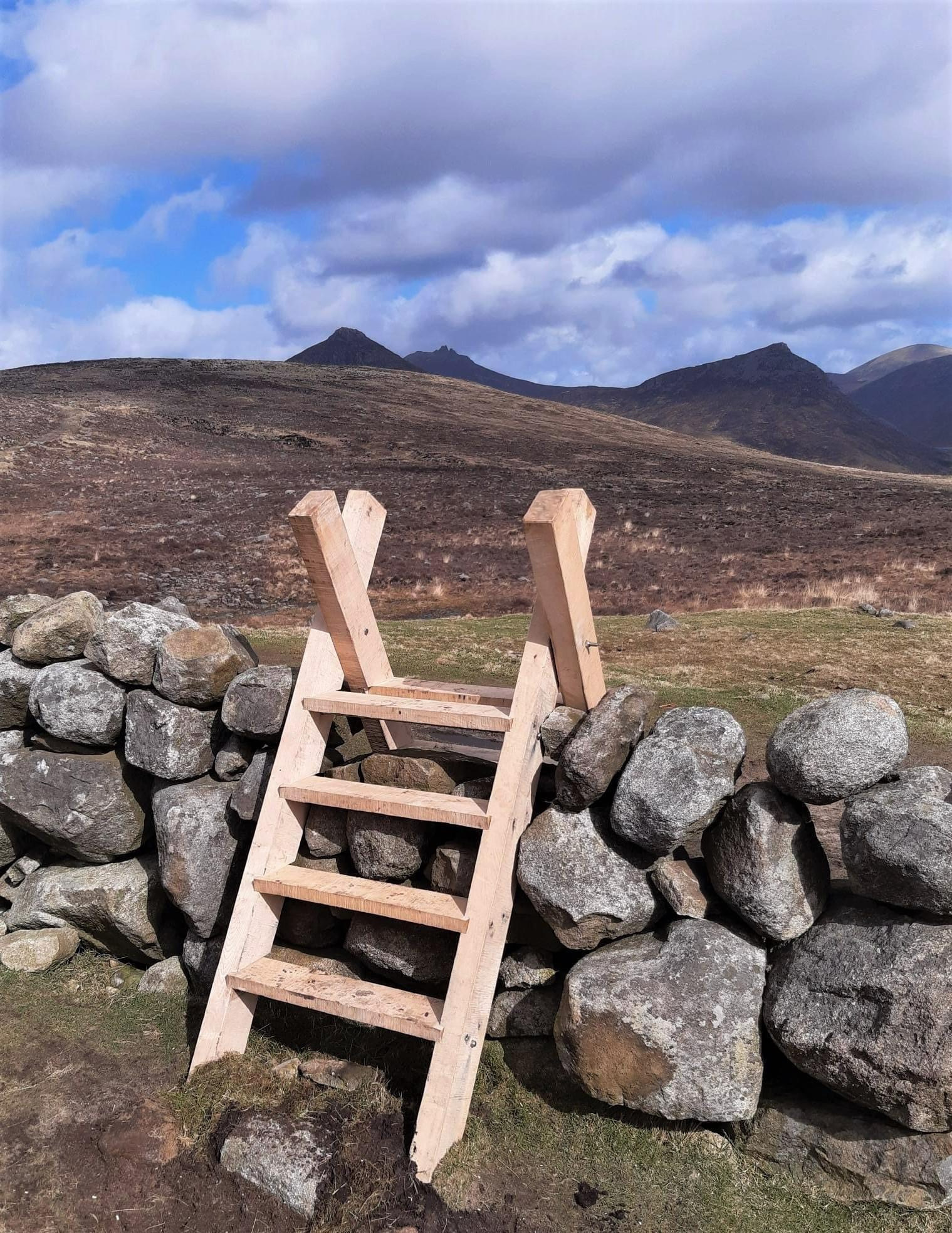 Introducing the Sustainable Stile ! - Mourne AONB