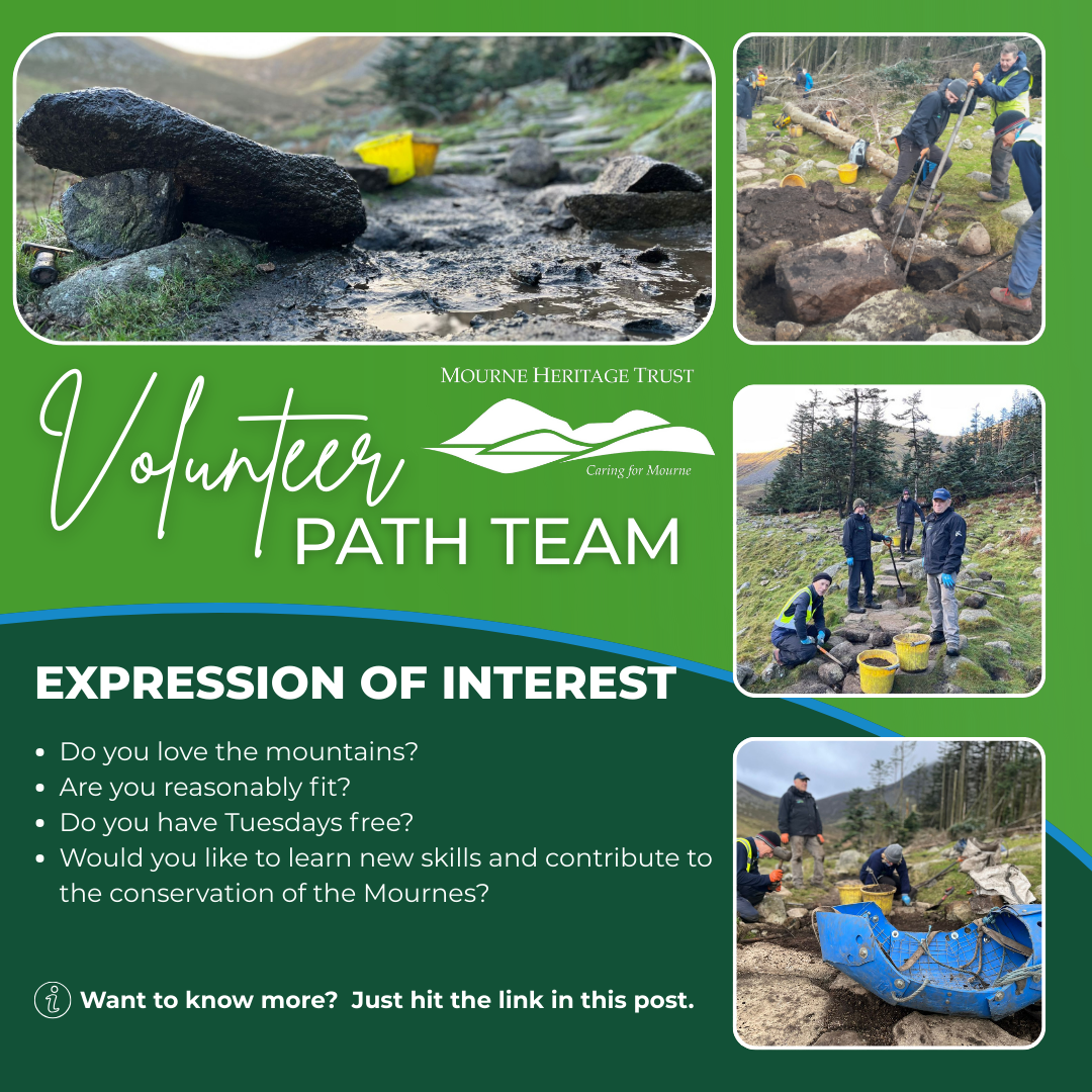 Join the Journey: Become a Path Team Volunteer! - Mourne AONB